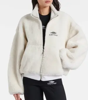 Balenciaga Shearling Jacket