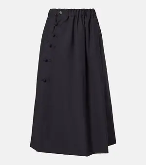 Noir Kei Ninomiya Pleated Skirts