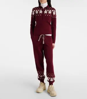 The Upside Knitted Cotton-blend Sweatpants