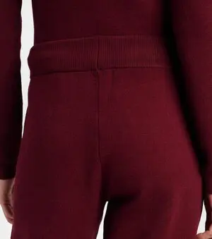 The Upside Knitted Cotton-blend Sweatpants