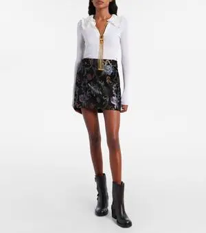 Chloé Dakota 60 Leather Biker Boots - Black