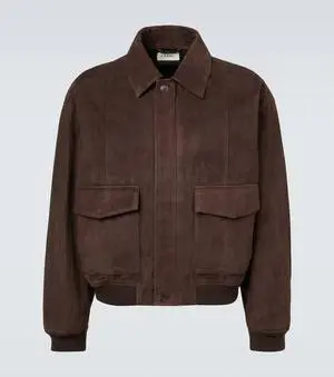 FRAME Retro Suede Blouson Jacket