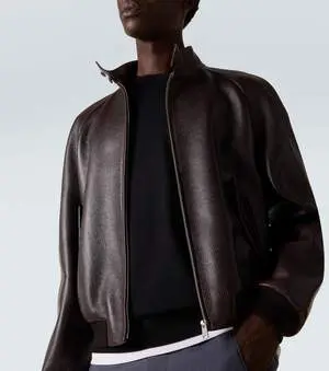 Prada Deer Leather Jacket