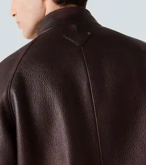 Prada Deer Leather Jacket