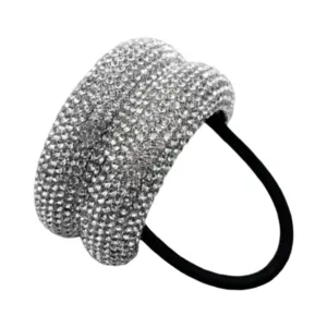 RPZL The Morgan Pave Crystal Cuff - Silver