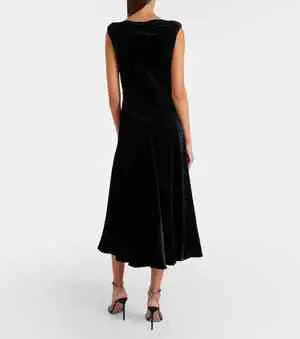 Altuzarra Drina Satin Midi Dress