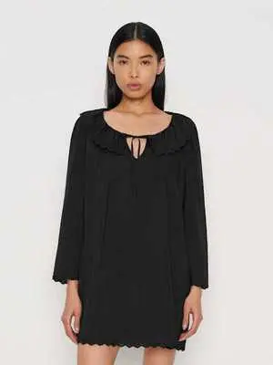 REFORMATION Madeline Sleep Dress - Black