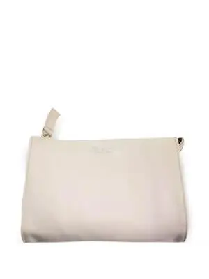 LA ROSE Minimal Leather Makeup Bag