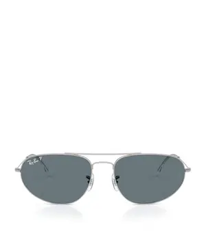 Ray-ban Silver Tone Eyewear For Women