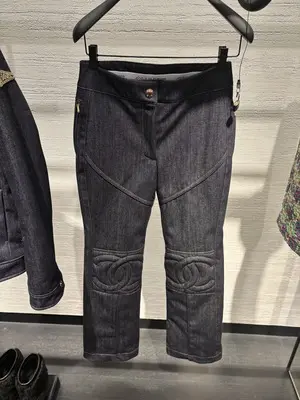 Chanel Denim Pants - Dark Blue