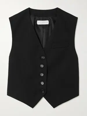 Stella McCartney Twill Buttoned Vest