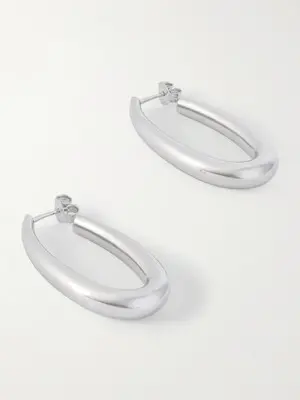 Gabriela Hearst Sterling Hoop Earrings - Silver
