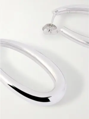 Gabriela Hearst Sterling Hoop Earrings
