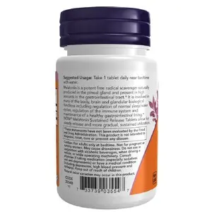 NOW FOODS Melatonin 5mg Sustained Release