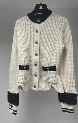 Chanel Wool Knit Cardigan