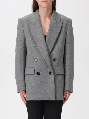 Pinko Double-breasted Blazer - Grey