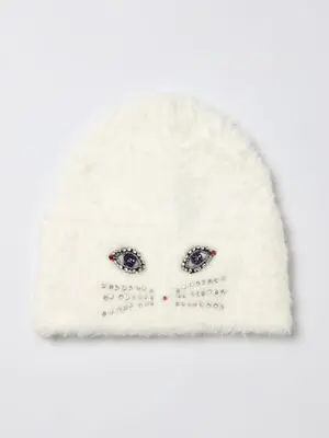 Karl Lagerfeld Beanie - White
