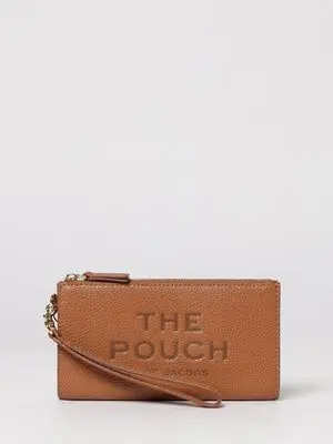 Marc Jacobs Pouch With Wristlet Strap - Brown