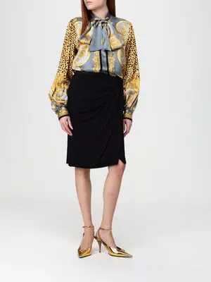 Versace Draped Skirt