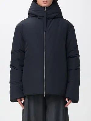 JIL SANDER Padded Jacket With Hood - Black