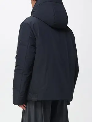 JIL SANDER Padded Jacket With Hood - Black