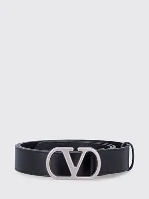 Valentino Garavani Leather Belt - Black