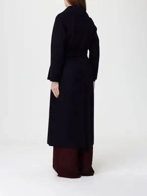 PALTO' Belted Coat - Blue