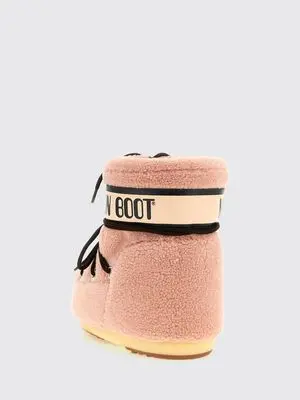 Moon Boot Lace-up Shearling Boots
