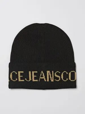 Versace Logo Beanie - Black