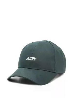 AUTRY Embroidered-logo Baseball Cap - Green