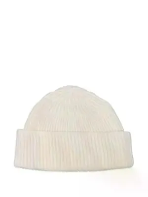 P.a.r.o.s.h Ribbed Beanie Hat - Neutrals