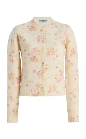 Prada Wool Cardigan - Print