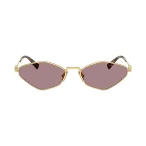 Miu Miu Logo Octagon Sunglasses - Pink