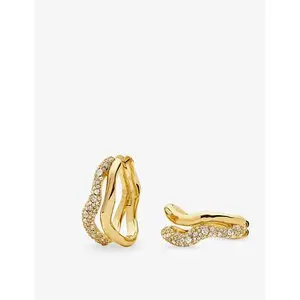MISSOMA Molten Snow Double Hoop Earrings - Gold