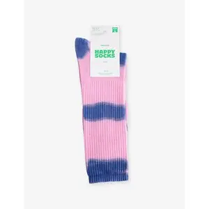 Happy Ribbed Socks For Men