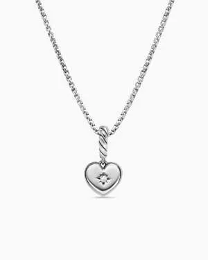 David Yurman Petite Compass Heart Amulet - Diamond