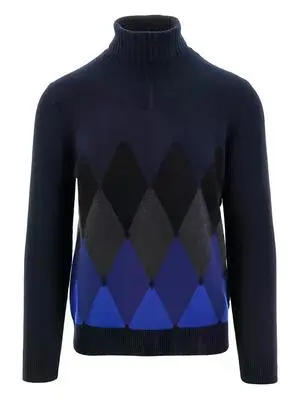 BALLANTYNE Turtleneck Long Sleeve Sweater