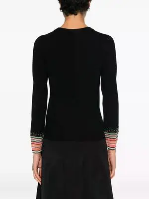 Paul Smith Striped Cuff Sweater