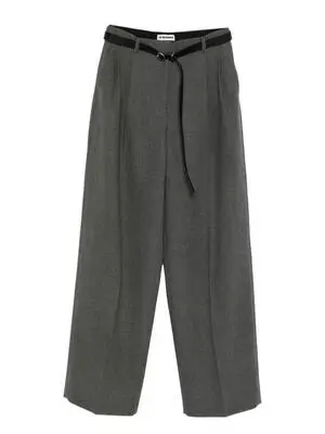 JIL SANDER Belted Pleated Pants
