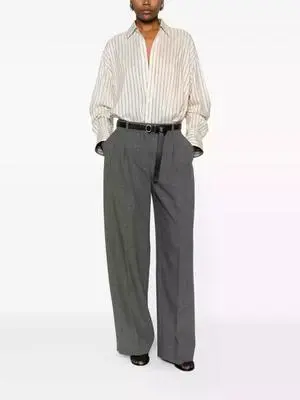 JIL SANDER Belted Pleated Pants