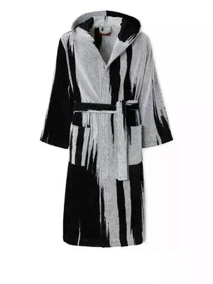 Missoni Hooded Bathrobe - Black