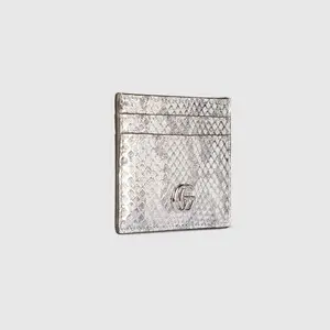 Gucci Gg Marmont Python Card Case