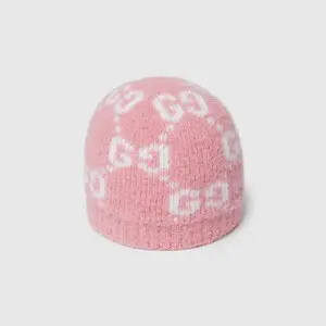 Gucci Gg Alpaca Blend Beanie - Pink