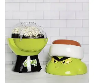UNCANNY BRANDS Grinch Popcorn Maker