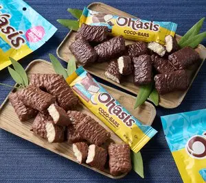 OH!ASIS 24pc Snack Or Dark Chocolate Coconut Bars - One-color