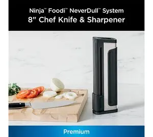 NINJA Foodi Neverdull System Chef Knife & Knife Sharpener