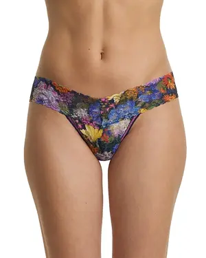 Hanky Panky Printed Signature Lace Low Rise Thong Impression