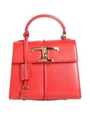TOD'S Leather Handbag With Appliqués