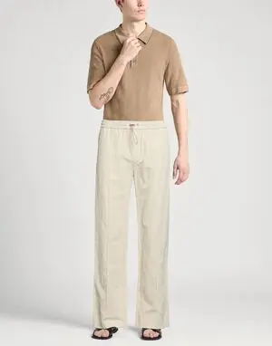 ROBERTO COLLINA Casual Straight Leg Pants - White