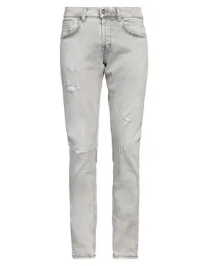 DONDUP Organic Cotton And Recycled Elastane Skinny Jeans - Grey